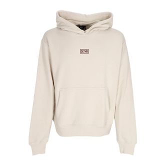 Dolly Noire 3D Box Logo Hoodie Leichtes Sweatshirt - - Sweatshirts & Hoodies - Herren - Beige - XL