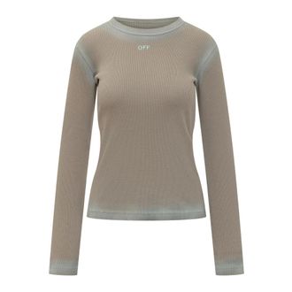 Off-white Femme, Tops, Multicolore, Taille: 40 FR Haut &agrave; Manches Longues C&ocirc;tel&eacute;