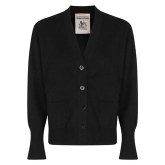 Semicouture Esther Cardigan - - Knitwear - Damen - Schwarzk - M