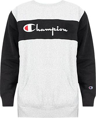 Champion SweaT-shirt &agrave; col rond color block - Homme - Sweatshirts et sweats &agrave; capuche - Multicolore - Taille: XS