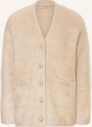 AllSaints Allsaints Strickjacke Rubi Mit Mohair beige