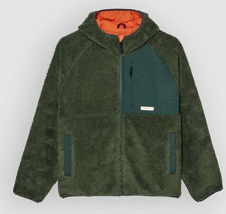 Element Wolfe Sherpa Jacke bronze green