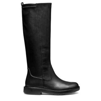 Geox D Spirerica EC1 Bottes hautes pour femme Noir Taille 38,5 EU, Noir, 38.5 EU