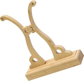 Pretyzoom Gro&szlig;er Bambus Handf&auml;cherhalter Runder Ausstellungsst&auml;nder Chinesischer Stil Stabile F&auml;cherhalterung Dekoration