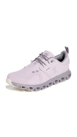 On Cloud 6 wasserdichte Damen-Sneaker, Mauve/Zink, 37.5 EU