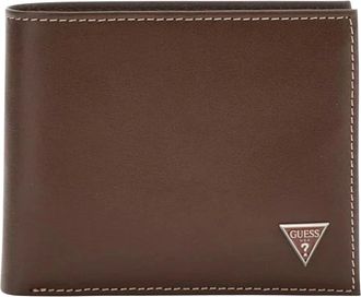 Guess Portefeuille Milano Bifold - Homme - Accessoires - Brun - Taille: ONE Size