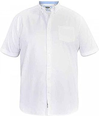 D555 Chemisette unie budget grande taille homme grande taille homme D555 Blanc