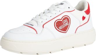 Love Moschino Damen Sneakers, Mehrfarbig, 38 EU