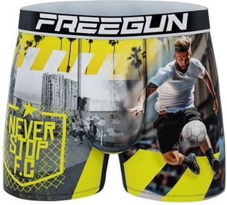 Freegun Boxer Homme Photos Sport Collection (L, Football A71)