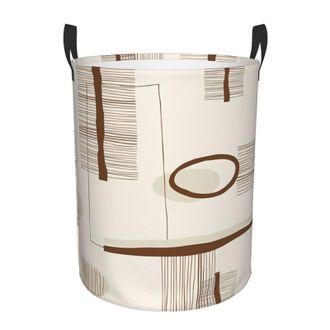 Generic Geometrische Formen Aufbewahrungskorb Rund Korb Aufbewahrung Mit Henkel W&auml;schebeh&auml;lter F&uuml;r Waschk&uuml;che Decken Schlafzimmer