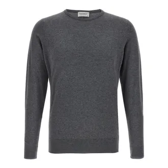 John Smedley Hatfield Strickpullover - - Knitwear - Herren - Grau - S