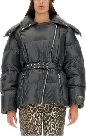 Ganni Damen, Jacken, Schwarzk, L/XLGr&ouml;&szlig;e