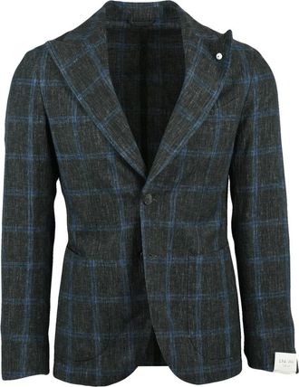 L.B.M. 1911 L.b.m. 1911, Homme, Vestes, Vert, Taille: S Sfiancato Blazer