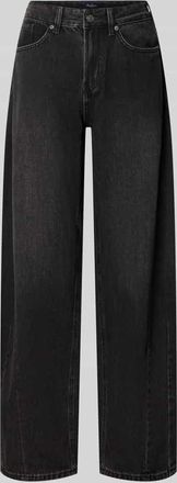Pepe Jeans London Low Waist Barrel Jeans mit Dark Wash