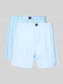 Christian Berg Boxershorts mit elastischem Bund im 2er-Pack