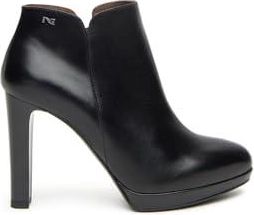 Nero Giardini I410980D Bottines Femme en Cuir - Noir 40 EU