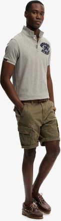 Superdry Core - Short cargo - Vert ciboulette