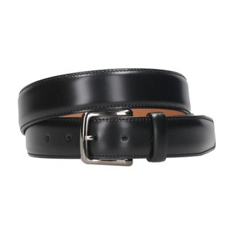 Tod's Lederg&uuml;rtel mit Metallschnalle - - Accessories - Herren - Schwarzk - 105 CM