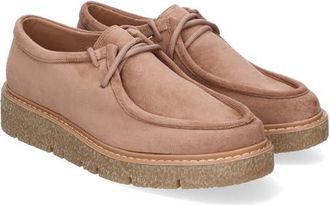 Shoes & Blues Mocassins pour femme, style Wallabys, confortables et &eacute;l&eacute;gants, fermeture &agrave; lacets, parfaits pour le quotidien., kaki, 37 EU