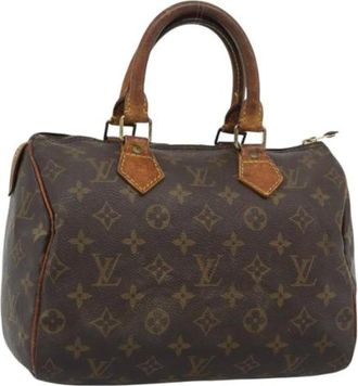 Louis Vuitton Sac &agrave; main en toile Monogram Pre-owned - Femme - Pre-owned - Brun - Taille: ONE Size
