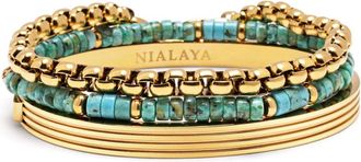 Nialaya Homme, Accessoires, Jaune, Taille: M July Stack