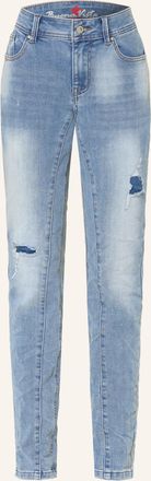 Buena Vista Destroyed Jeans Malibu-Zip blau