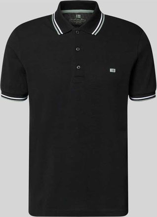 Christian Berg Regular Fit Poloshirt mit Kontraststreifen