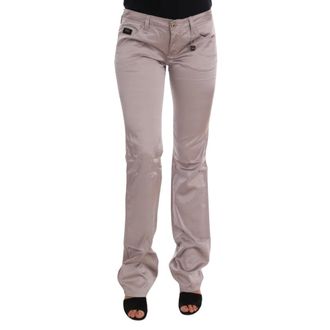 Costume National Femme, Pantalons, Beige, Taille: W26 Beige Slim Fit Designer Jeans