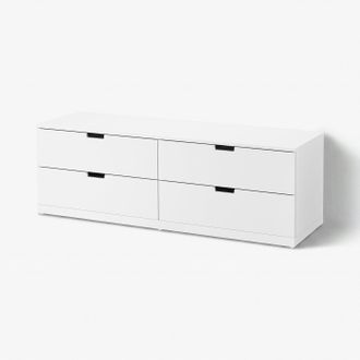 IKEA NORDLI Kommode mit 4 Schubladen