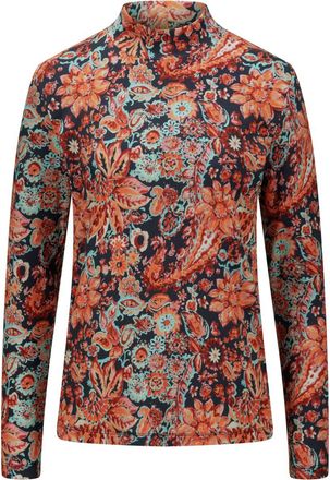 Peter Hahn Shirt Stehkragen Peter Hahn blau