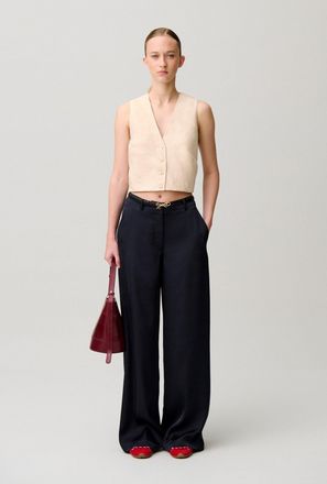Claudie Pierlot Gerade Satinhose
