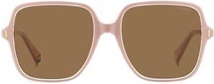 Polaroid PLD 6219/S Lunettes de soleil, rose, 56 pour femme, rose, 56