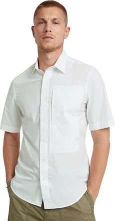 G-Star G-Star RAW Mens G4A Slim s Shirt, Weiß (White D24306-4481-110), XXL
