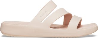 Crocs Pantoletten Crocs Getaway Strappy 209587 Écru