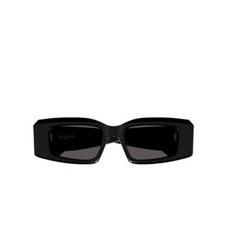 Alaia Femme, Accessoires, Noir, Taille: 53 MM Lunettes de soleil pour femmes &agrave; monture carr&eacute;e en noir