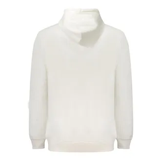 Tommy Hilfiger Logo Embroidered Hoodie - White