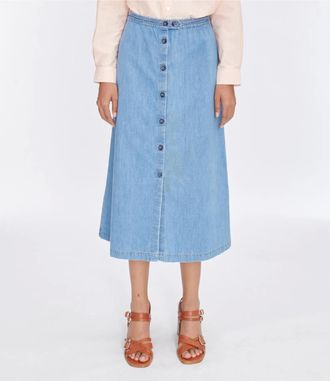 A.P.C. Jupe Deauville Coton Bio A.P.C