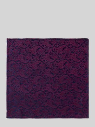 Monti Seideneinstecktuch mit Allover-Muster
