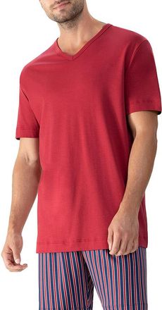 Mey Mey Herren T-Shirt rot unifarben