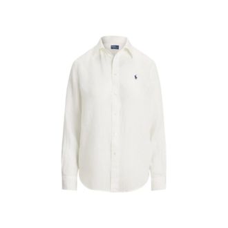 Ralph Lauren Femme, Blouses et Chemises, Blanc, Taille: 42 FR Classic Oxford Shirt