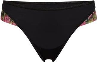 La Nouvelle Tanga bi-mati&egrave;re fleuri