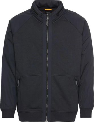 Camel Active Zip-Sweatshirt mit durchgehendem Rei&szlig;verschluss - - Sweatshirts & Hoodies - Herren - Blau - 3XL
