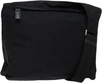 Prada Pre-owned Nylon sacs-prada - Femme - Pre-owned - Noir - Taille: ONE Size