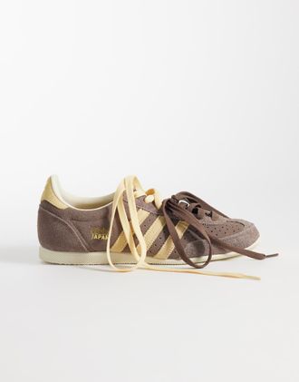 adidas Originals Japan - Baskets - Marron et jaune