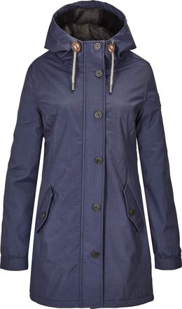 G.I.G.A. DX Damen Dianora Casual Softshell Parka Mit Kapuze, Navy, 34