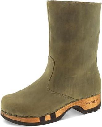 Woody Woody Femme Rose Botte mi-Mollet, Olivia, 37 EU