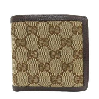 Gucci Portefeuille Bi-fold Pre-owned - Femme - Pre-owned - Brun - Taille: ONE Size
