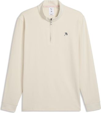 Puma x ARNOLD PALMER CLOUDSPUN Golfjacke mit Rei&szlig;verschluss bis zum Hals Herren, Accessoires, Wei&szlig;, XXL
