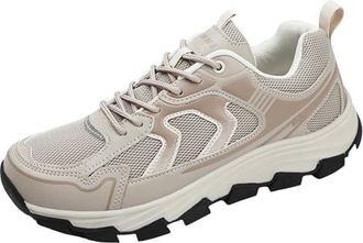 Generic 2026 Chaussures de sport pour homme Motif &agrave; la mode Couleur unie Maille respirante Semelle &eacute;paisse Confortable et antid&eacute;rapante &agrave; lacets Semelle &eacute;pais