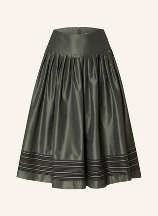 Rockmacherin Rockmacherin Faltenrock Weissensee gruen